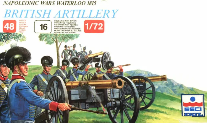 ESCI - 233 - Napoleonic British Artillery - 1/72 Scale Model