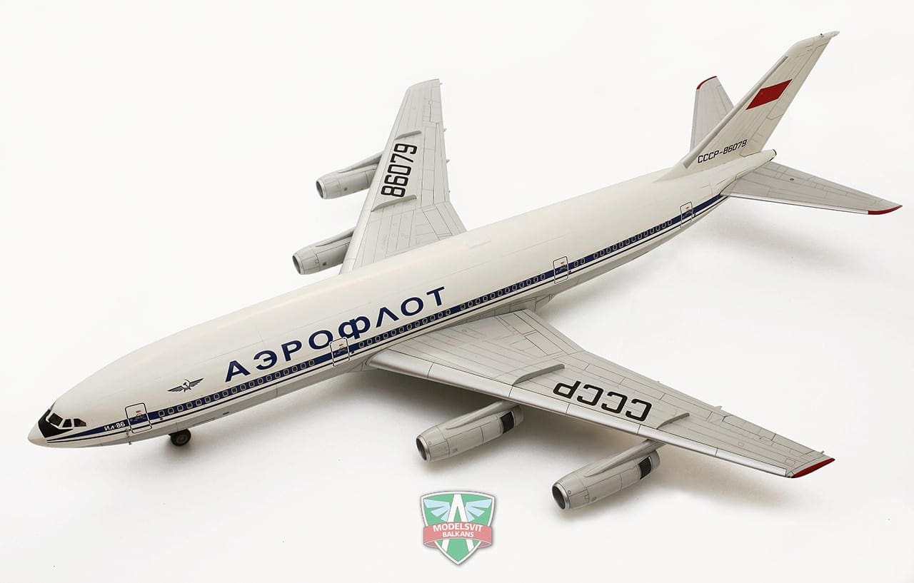 Modelsvit - 7205 - Ilyushin IL-86 wide-body airliner - 1/72 Scale Model