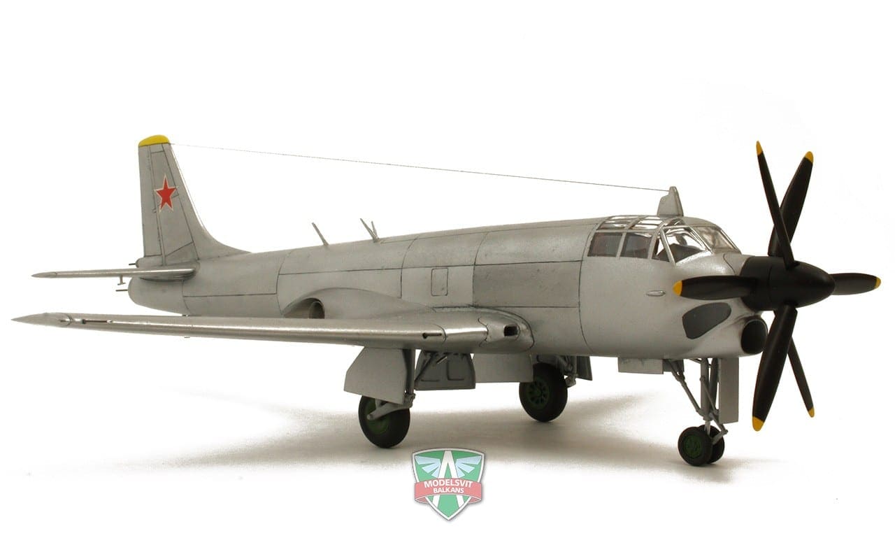 Modelsvit - 72016 - Tupolev Tu-91 Naval attack aircraft - 1/72 Scale Model