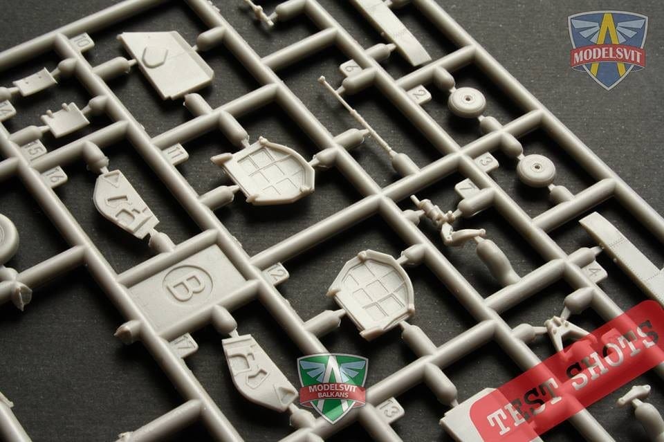 Modelsvit - 72045 - Mirage IIIE fighter-bomber - 1/72 Scale Model