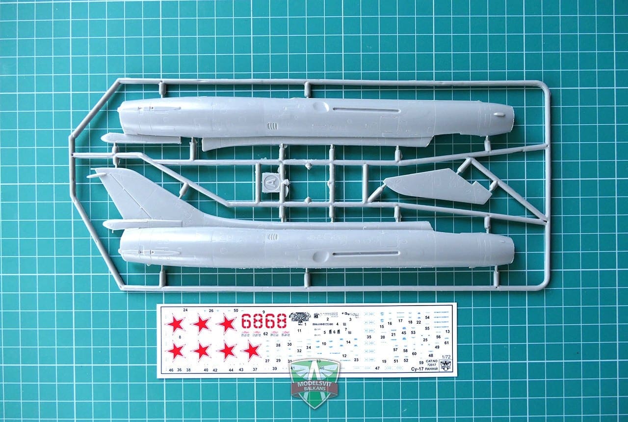 Modelsvit - 72017 - Sukhoi Su-17 Early version - 1/72 Scale Model