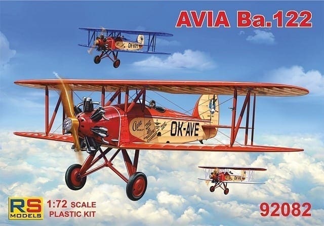 RS Models - 92082 - Avia Ba.122 - 1/72 Scale Model