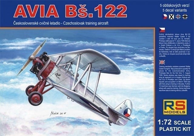 RS Models - 92069 - Avia Bš.122 - 1/72 Scale Model