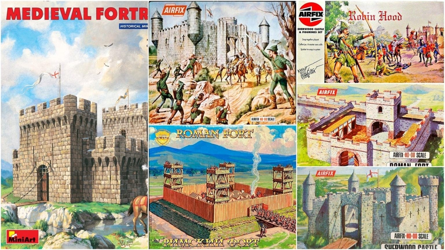 Feature: 1/72 Scale Castles, Forts and Fortresses. - 1/72 Scale Model