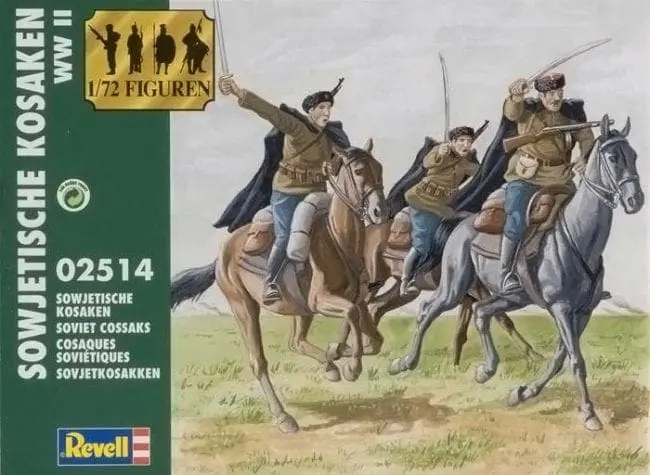 Revell - 02514 - World War II Soviet Cossacks - 1/72 Scale Model