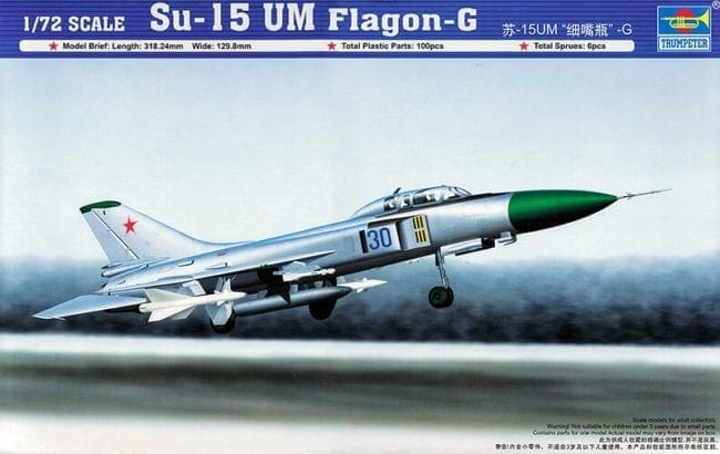Trumpeter - 01625 - SU-15 UM Flagon-G - 1/72 Scale Model