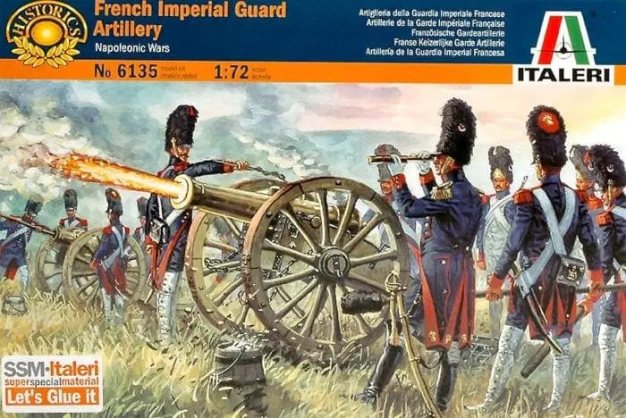 Italeri - 6135 - Napoleonic French Imperial Guard Artillery - 1/72 ...