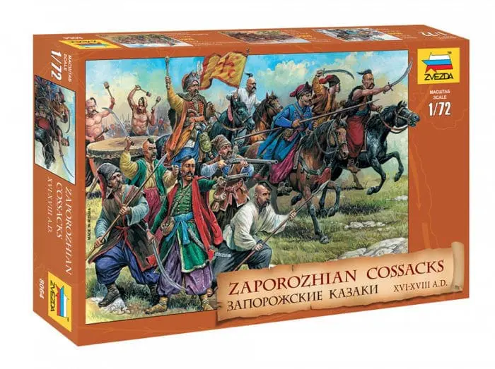 Zvezda - 8064 - Zaporozhian Cossacks - 1/72 Scale Model