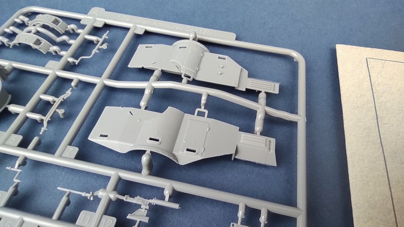 CSM (Copper State Models) - 72001 - Italian Armoured Car 1ZM - 1/72 ...