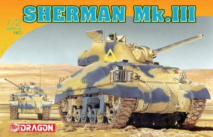 Dragon - 7288 - Sherman MK.III - 1/72 Scale Model