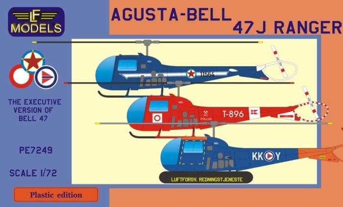 LF Models - PE7249 - Agusta-Bell 47J Ranger (Yugoslavian AF, RDAF ...