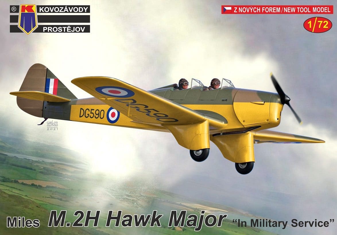 Kovozávody Prostějov (KP) - KPM0284 - Miles M.2H Hawk Major "In ...