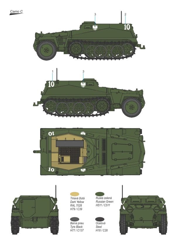 Special Armour - SA72027 - Captured Sd.Kfz. 250 Ausf. A (Alte ...