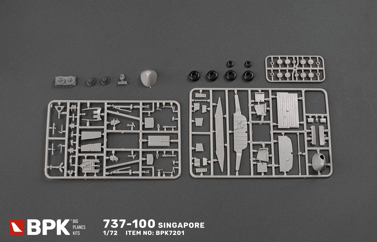 Big Plane Kits - 7201 - Boeing 737-100 - 1/72 Scale Model