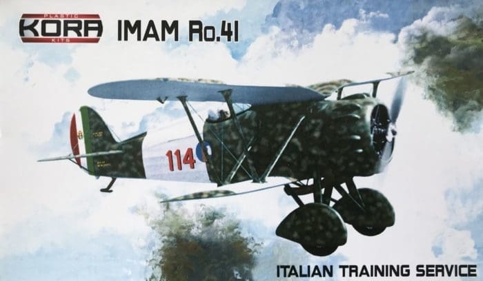 Kora - KPK72151 - IMAM Ro.41 Italian Training Service - 1/72 Scale Model