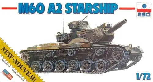 ESCI - 8316 - M60 A2 "Starship" - 1/72 Scale Model