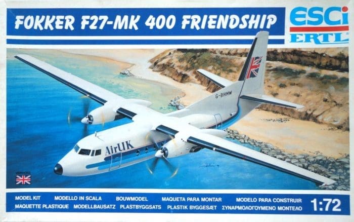 ESCI - 9111 - Fokker F27-MK 400 Friendship - 1/72 Scale Model