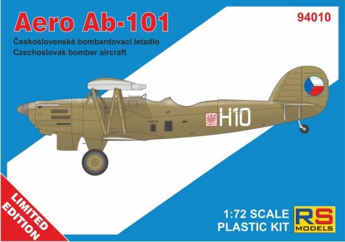RS Models - 94010 - Aero Ab-101 - 1/72 Scale Model