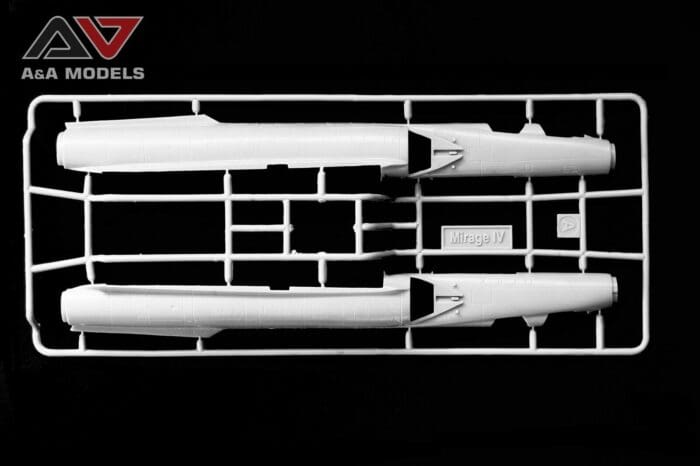 A&A Models - 7221 - Mirage IVP with ASMP missile - 1/72 Scale Model