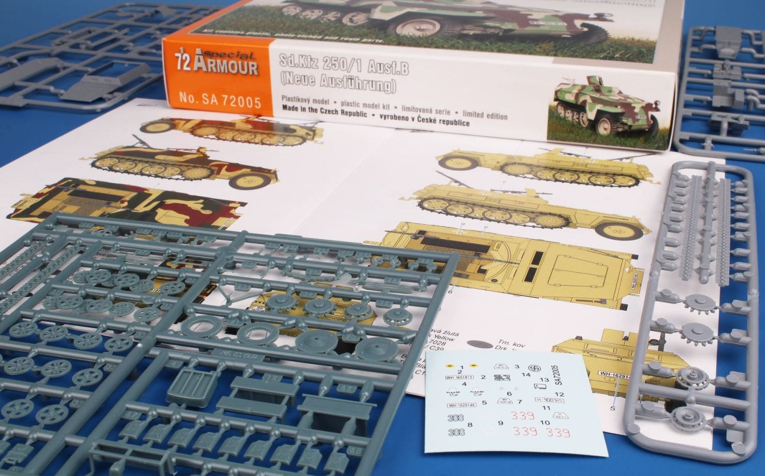 Special Armour - SA72005 - Sd.Kfz 250/1 Ausf.B (Neue Ausführung) - 1/72 ...
