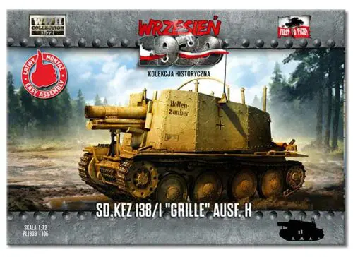 First to Fight - 106 - Sd.Kfz 138/1 "GRILLE" AUSF.H - 1/72 Scale Model