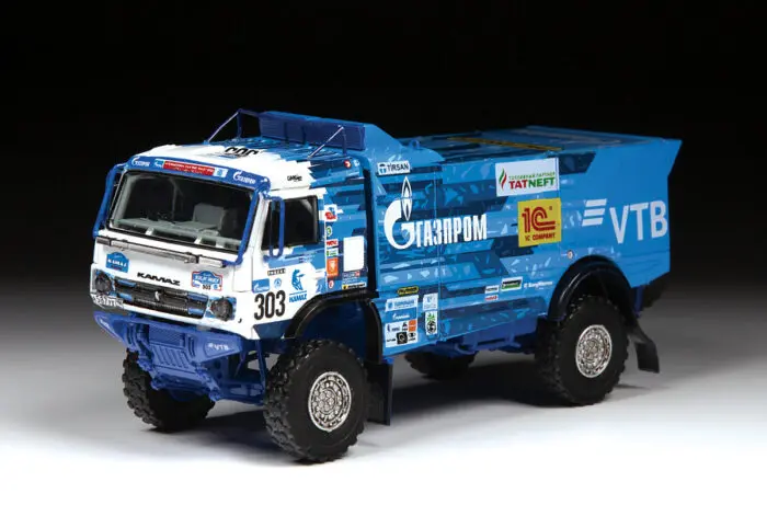 Zvezda - 5076 - Truck Kamaz-43509 "Kamaz Master" - 1/72 Scale Model