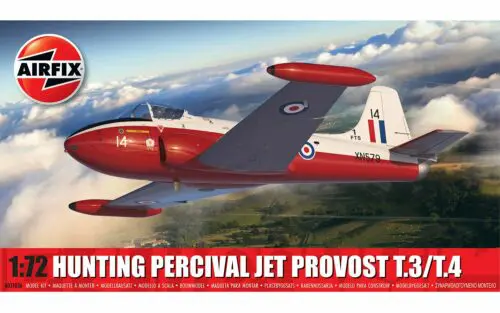 Airfix - A02103A - Hunting Percival Jet Provost T.3/T.4 - 1/72 Scale Model