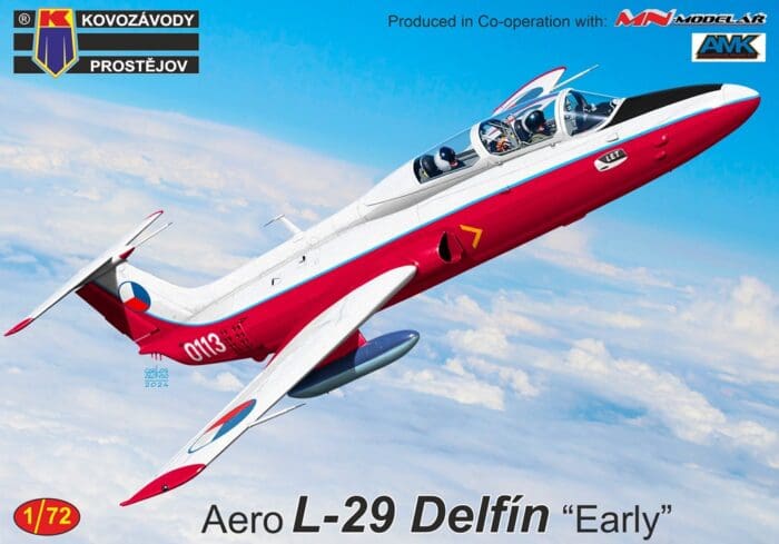 Kovozávody Prostějov (KP) - KPM0467 - Aero L-29 Delfín "Early" - 1/72 ...