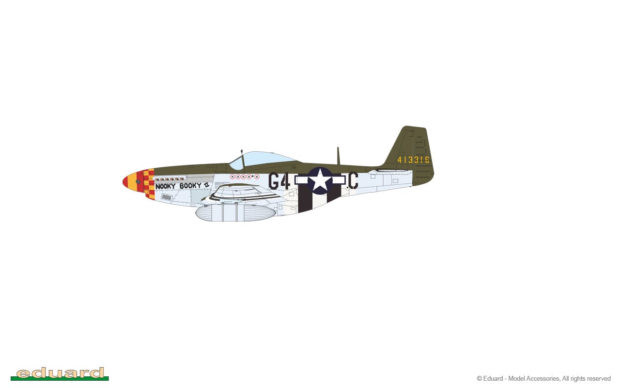 Eduard - 2147 - ACES OF THE EIGHTH DUAL COMBO - 1/72 Scale Model