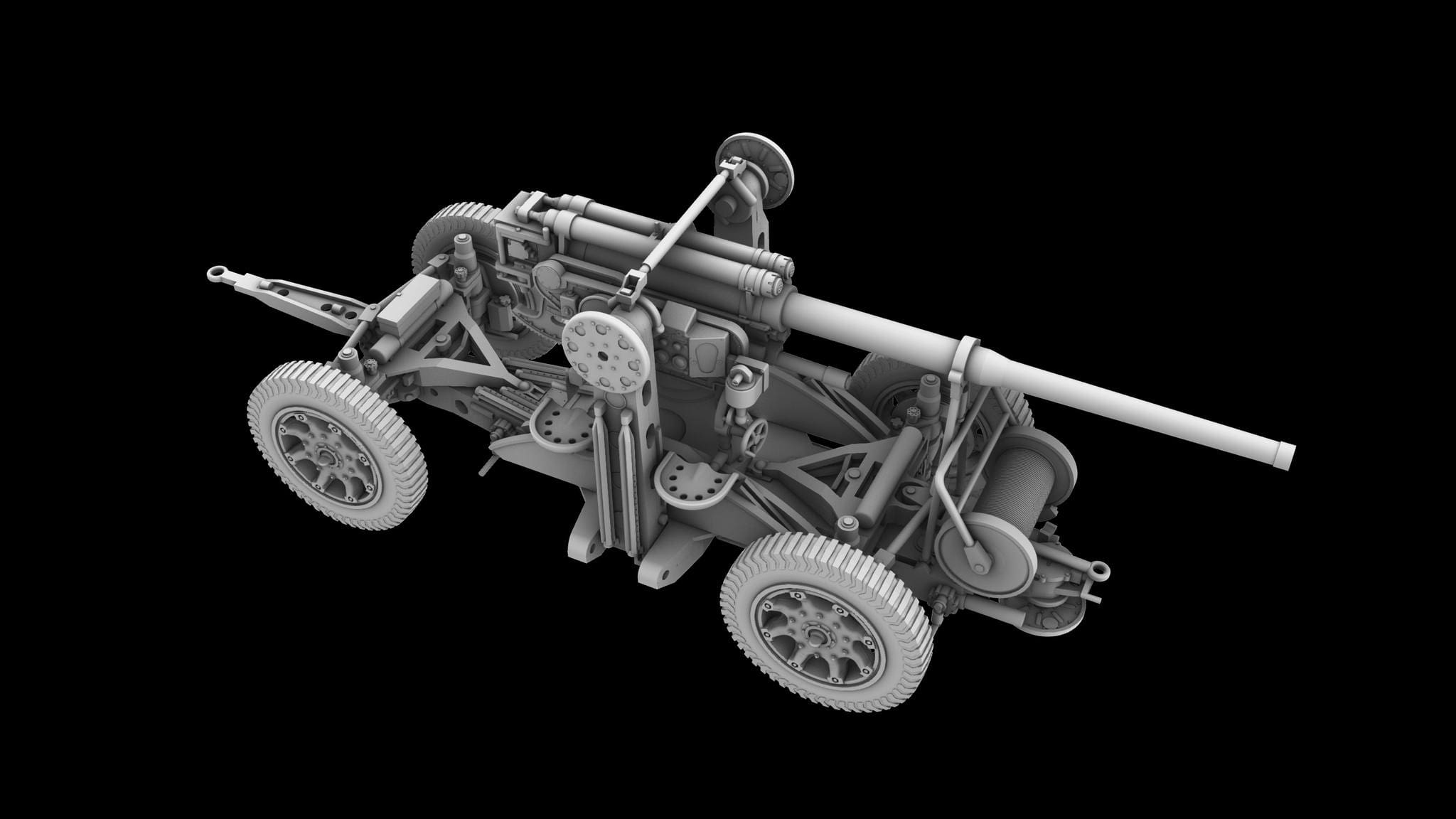 IBG - 72159 - 90/53 90mm Italian Anti Aircraft Gun - 1/72 Scale Model