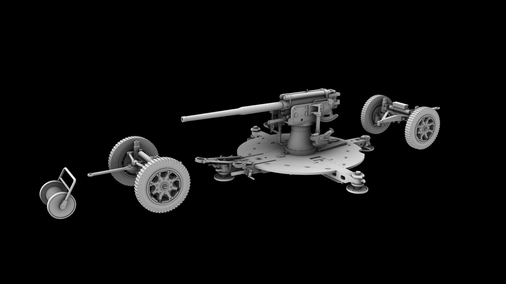 IBG - 72159 - 90/53 90mm Italian Anti Aircraft Gun - 1/72 Scale Model