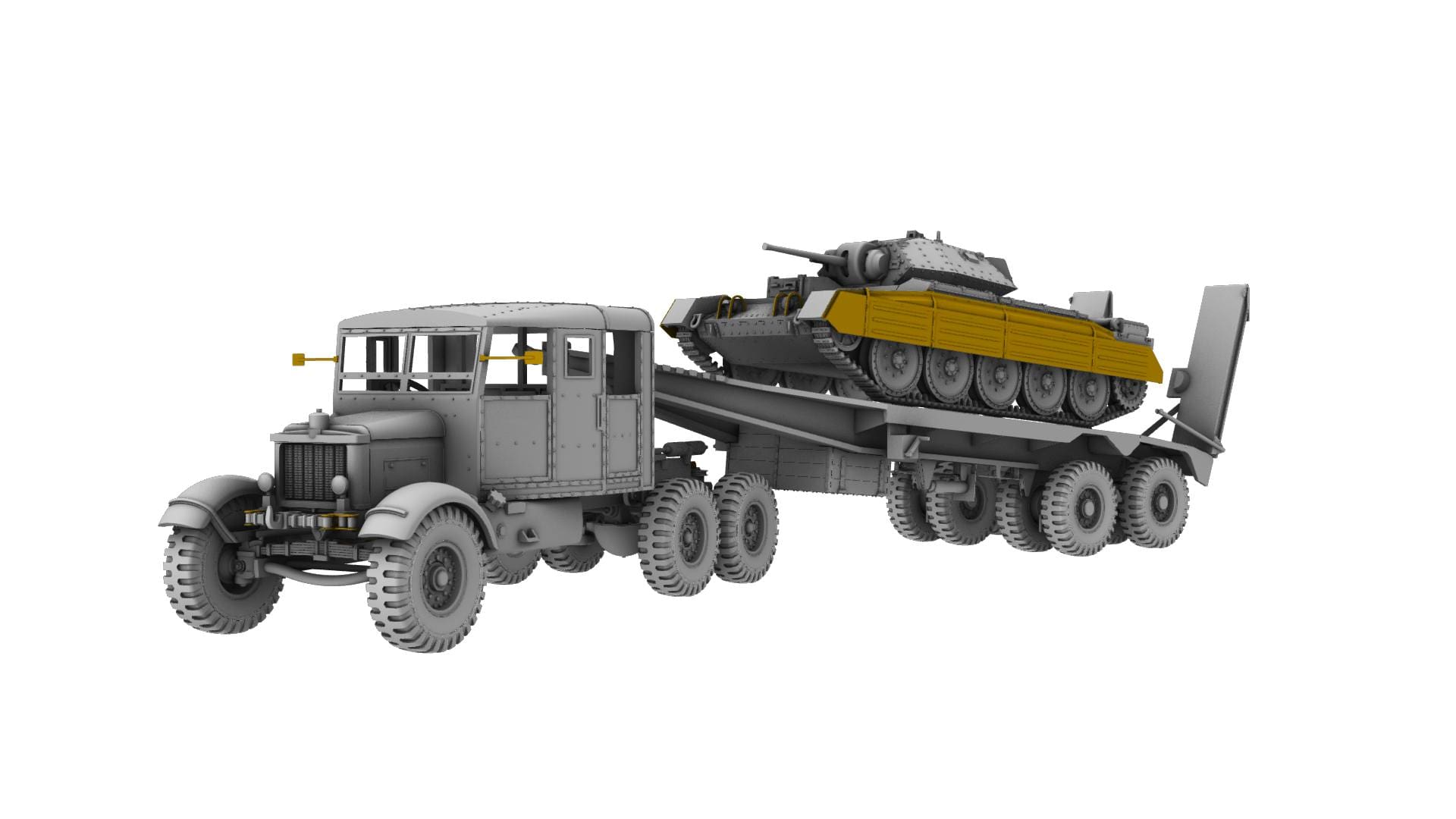 IBG - 72106 - Scammell Pioneer Tank Transporter With TRCU30 Tank ...
